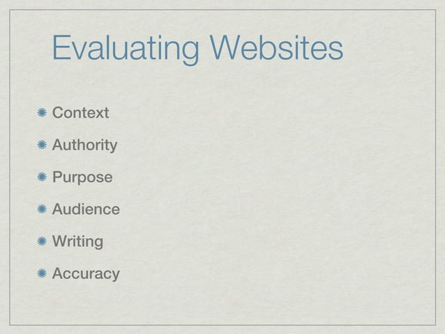 Using sources effectively | KEY