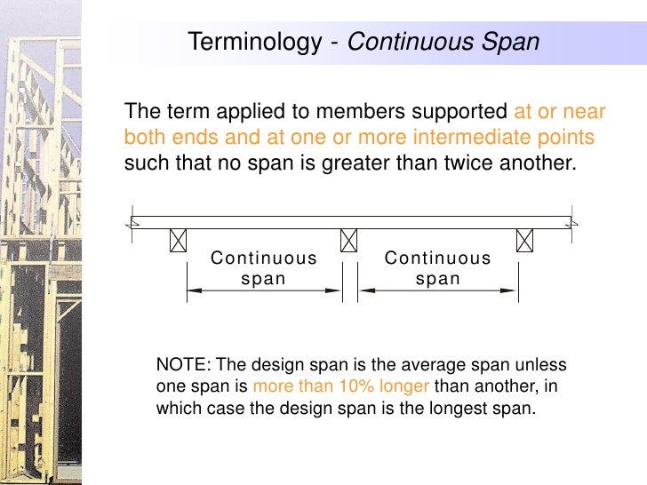 Using span tables as1684 2