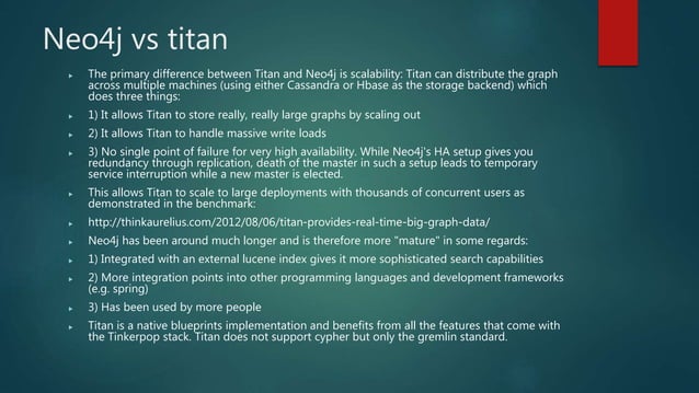 Using spark for timeseries graph analytics | PPT