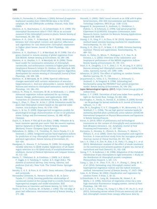 Using spectral reflectance to estimate leaf | PDF