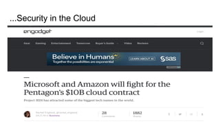 Using Splunk/ELK for auditing AWS/GCP/Azure security posture | PPT