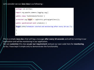 Using spring scheduler mule | PPTX