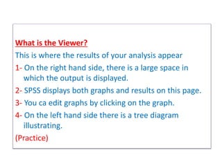 Using SPSS for data analysis in linguistics | PPTX