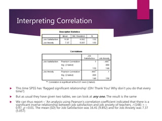 Using SPSS in Education Part 2 | PPT