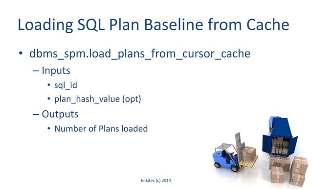 Using SQL Plan Management (SPM) to balance Plan Flexibility and Plan ...