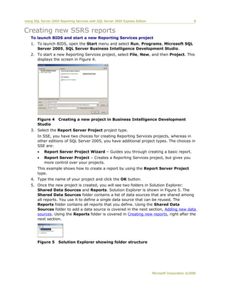 Using ssr swithsqlexpress | DOC