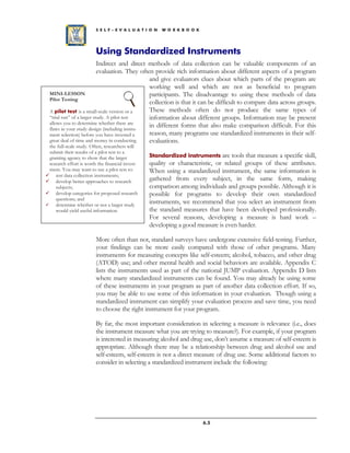 Using Standardized Instruments | PDF