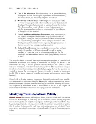 Using Standardized Instruments | PDF
