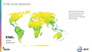 Using STAR, the global Species Threat Abatement and Restoration metric ...