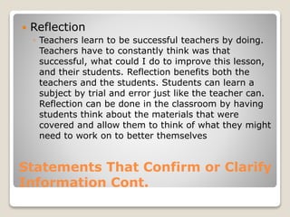 Using statements | PPT