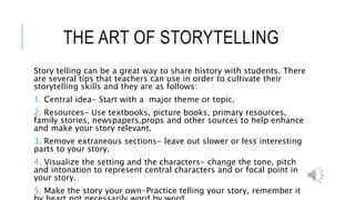 Using storytelling and historical images to teach social studies 2017 2 ...