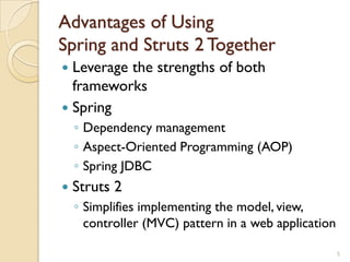 Struts 2 And Spring Frameworks Together | PDF | Web Development | Internet