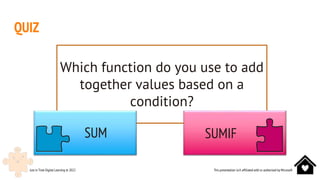 Using SUM and SUMIF in Excel.pptx