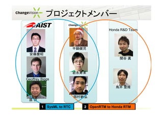 Using SysML in an RTC-based Robotics Application | PPT