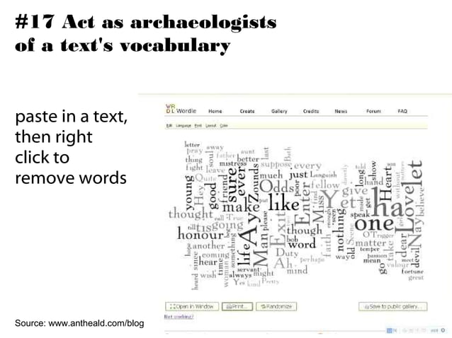 Using Word Clouds in Class | PPT