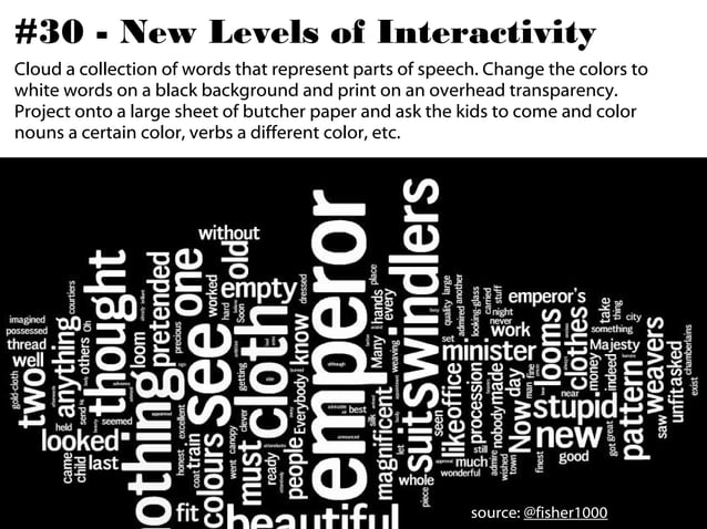 Using Word Clouds in Class | PPT