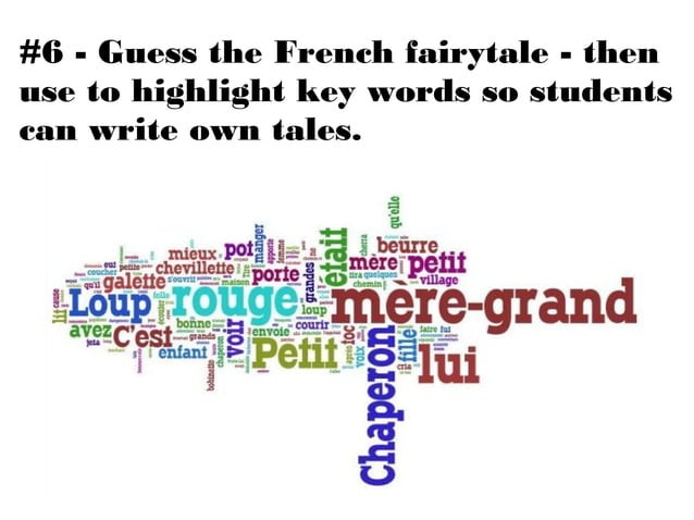 Using Word Clouds in Class | PPT