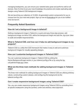 Using Tailwind Background Image Add Beautiful Images Easily.pdf