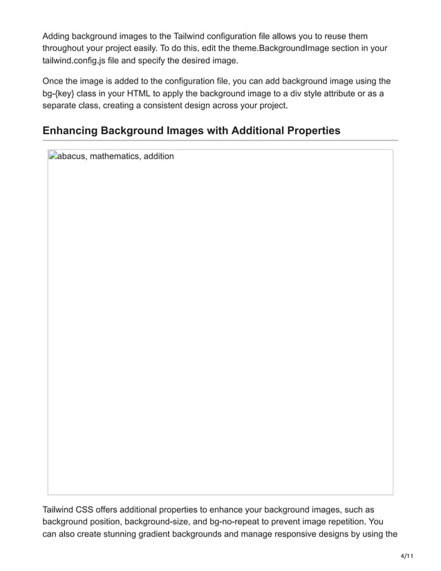 Using Tailwind Background Image Add Beautiful Images Easily.pdf Using Tailwind Background Image Add Beautiful Images Easily.pdf