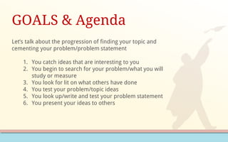 Using technology for topic problem problem statement | PDF