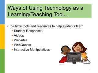 Using Technology in Math Class | PPTX