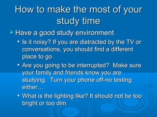 Study Skills, Notetaking and Technology | PPT