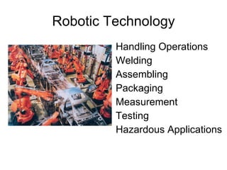 Using technology in operations | PPT