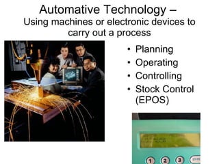 Using technology in operations | PPT