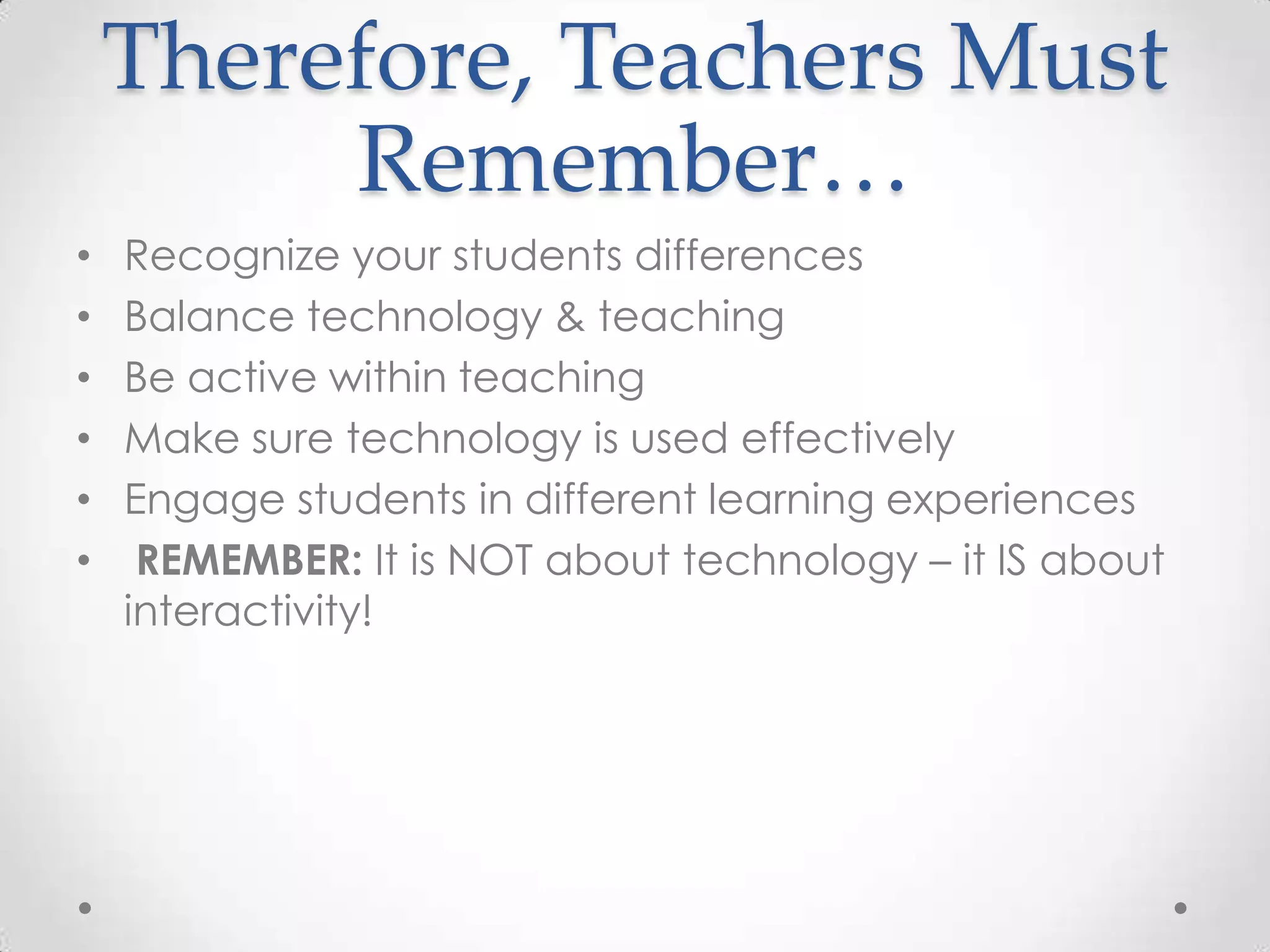 Using technology to enhance classroom learning | PPT