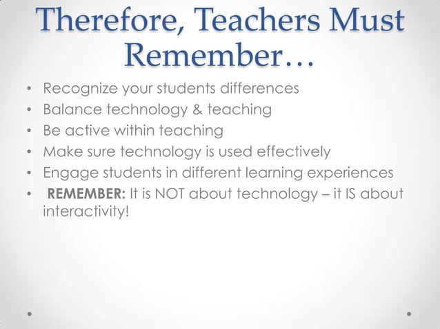 Using technology to enhance classroom learning | PPT