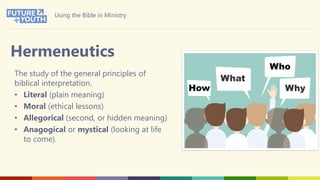 Aurora - 5 Feb 24 - Using the Bible in ministry | PPT