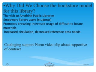 Using the bookstore_model_of_classification_in(1) | PPT