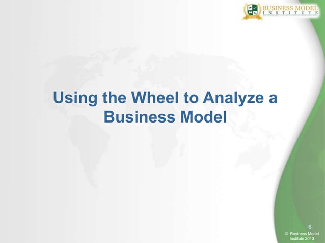 Scoring a business model scoring using the Business Model Whee (TM) | PPT