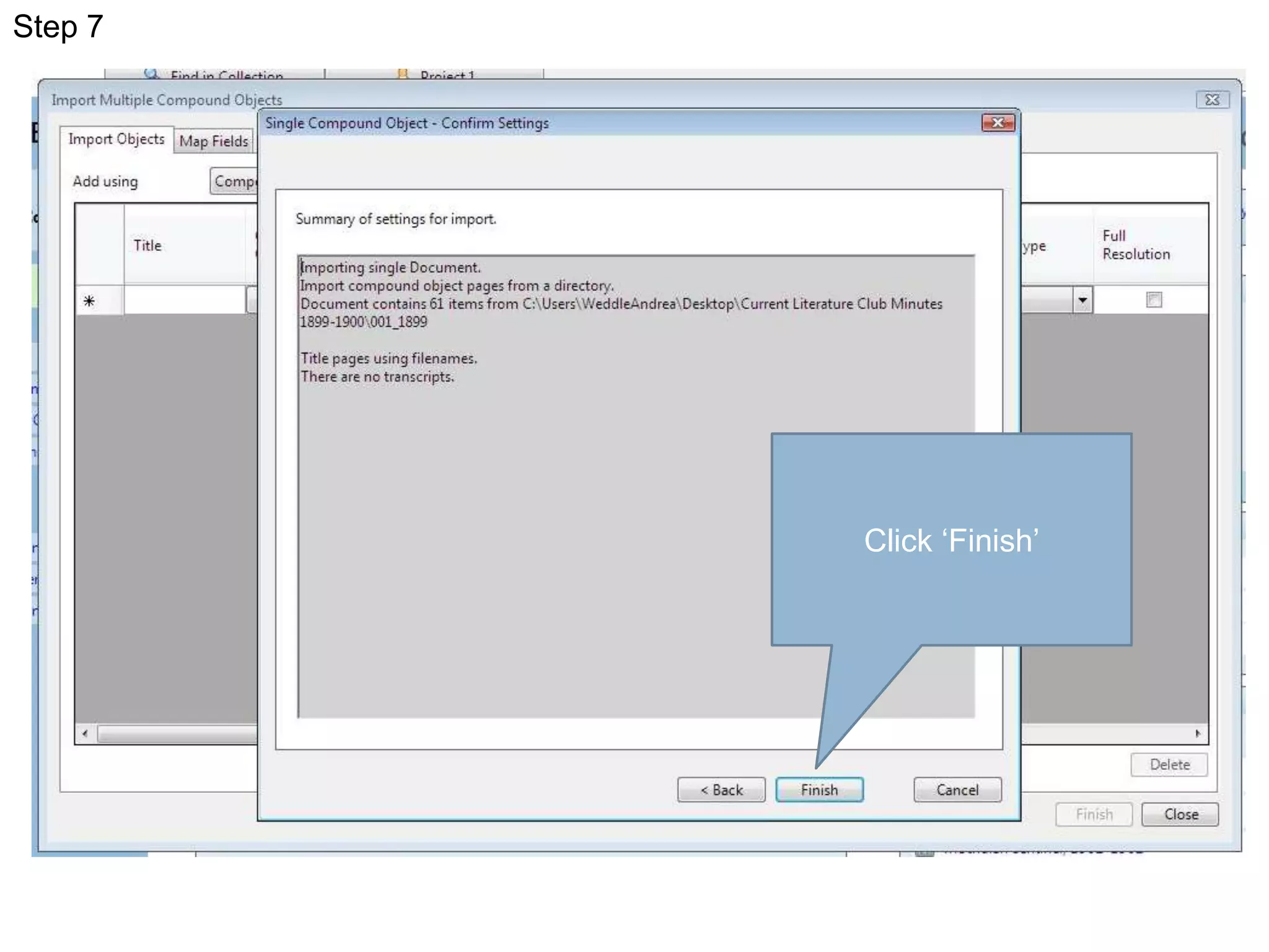 Using The ContentDM Project Client | PPTX