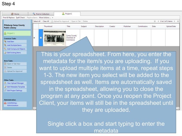 Using The ContentDM Project Client | PPTX | Computing | Technology ...