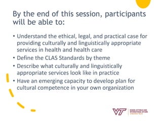 Using the CLAS Standards to support health equity 06032021.pdf