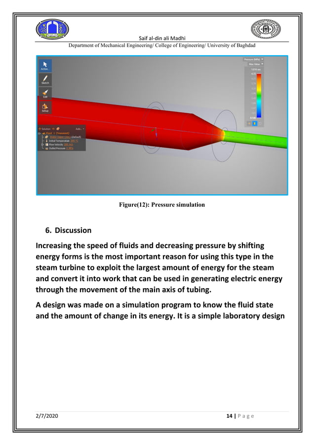 Using the convergent steam nozzle type in the entrance | PDF | Physics ...