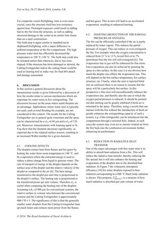 Using the cutting extinguisher to fight fires at sea | PDF | Defense ...