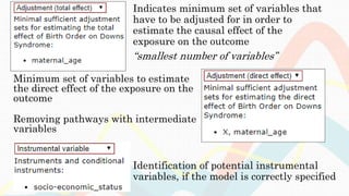 Using the DAGitty software | PPTX