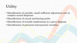 Using the DAGitty software | PPTX