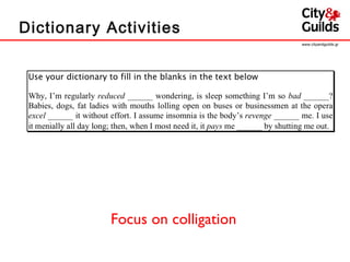 Using the dictionary | PPT