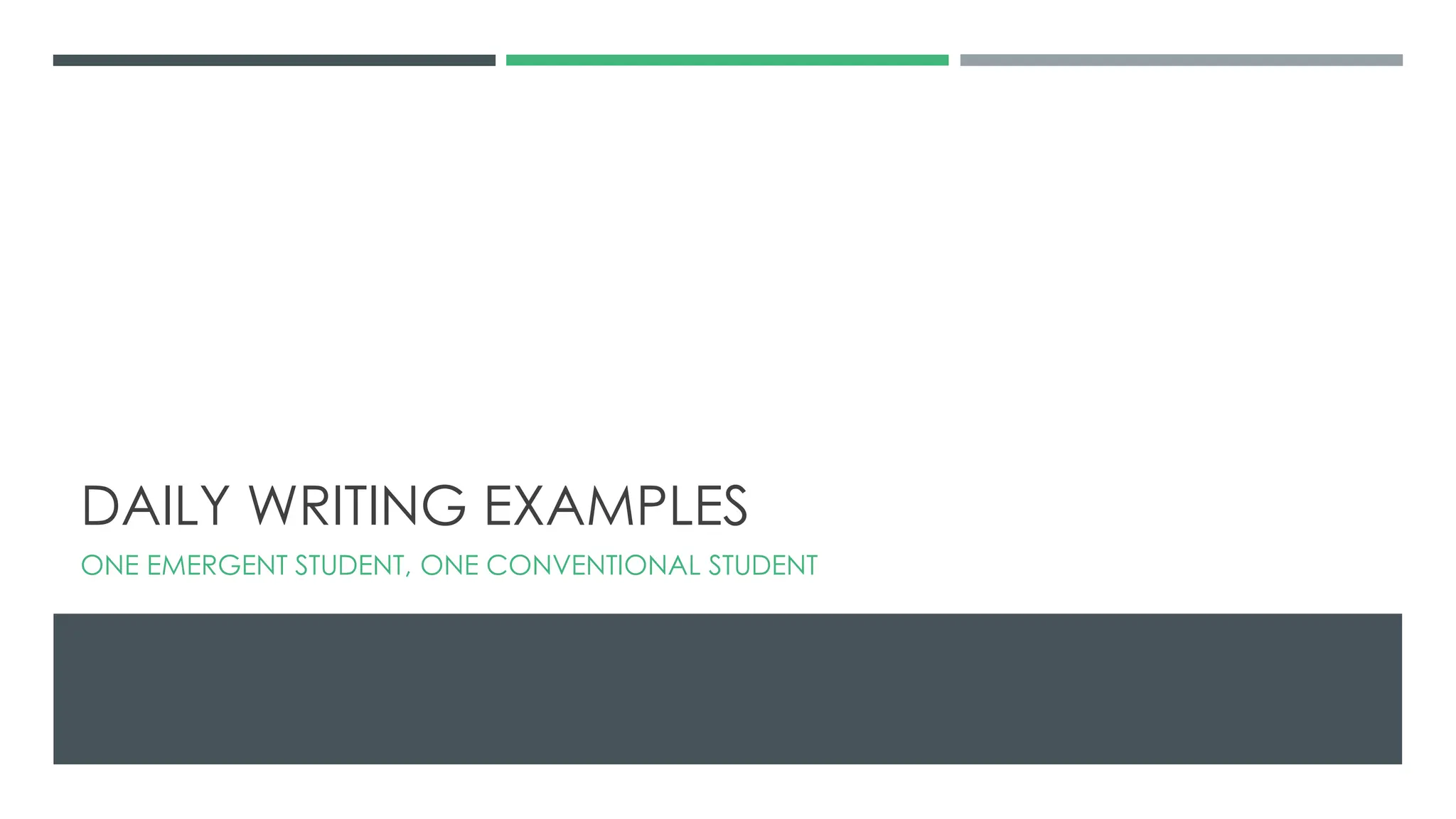 Using the Developmental Writing Scale: Jane Farrall & Molly Sharp | PPT