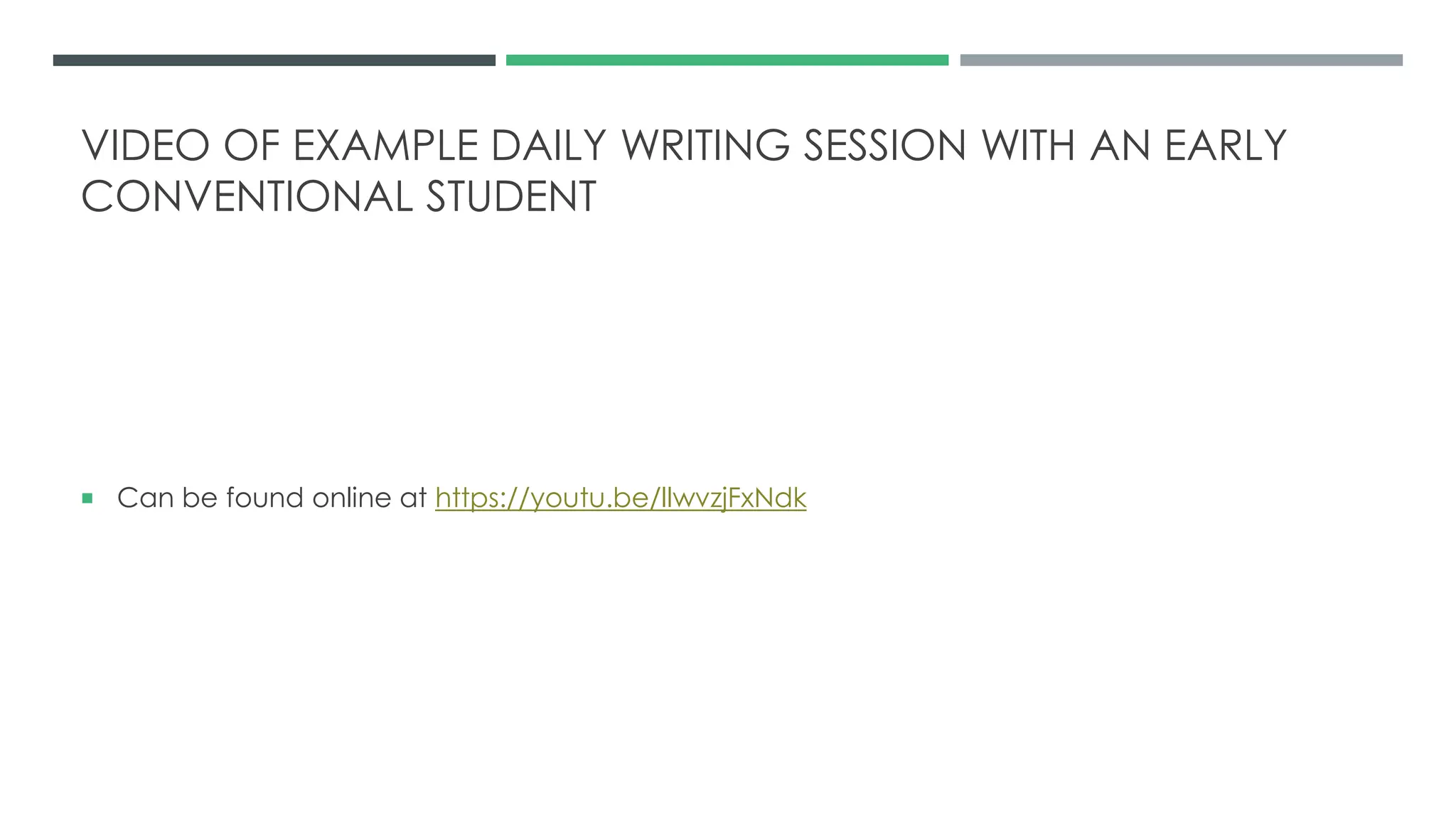 Using the Developmental Writing Scale: Jane Farrall & Molly Sharp | PPT