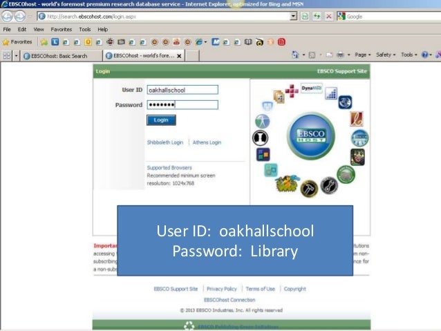 Ebscohost Database Stepsdiki