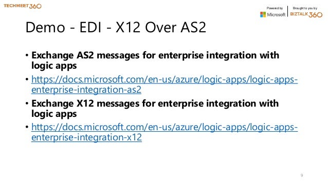 Using the Enterprise Integration Pack (EIP) with Logic Apps