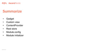 Using the extensibility benefits of EPiServer | PPTX | Technology & Computing
