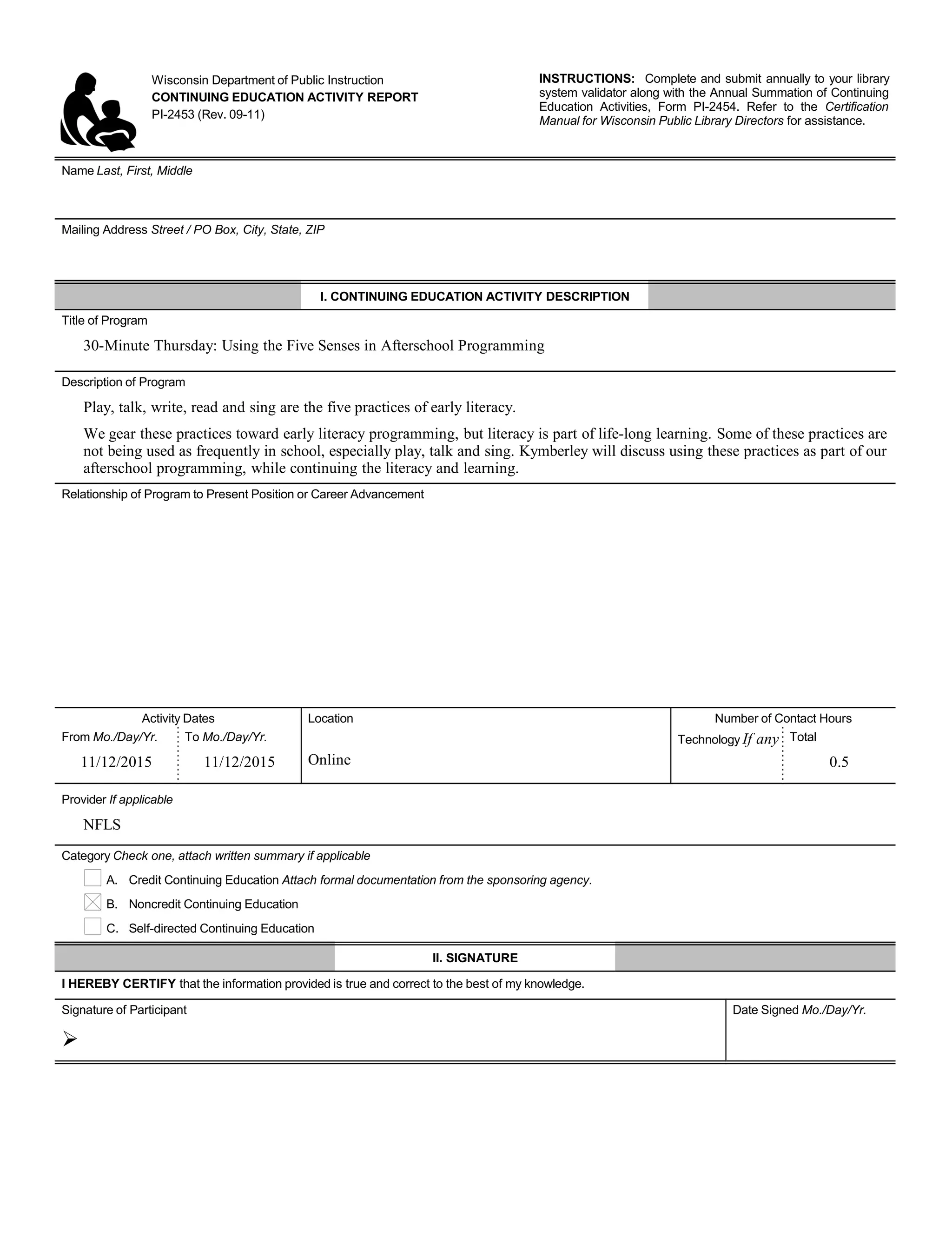 Using the five senses in afterschool programming | PDF