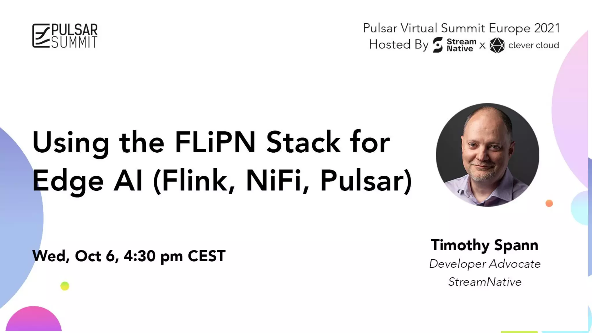 Using the FLiPN stack for edge ai (flink, nifi, pulsar) | PPT