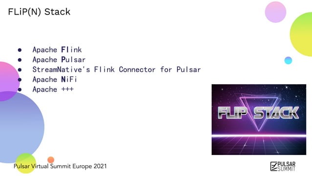 Using the FLiPN stack for edge ai (flink, nifi, pulsar) | PPT