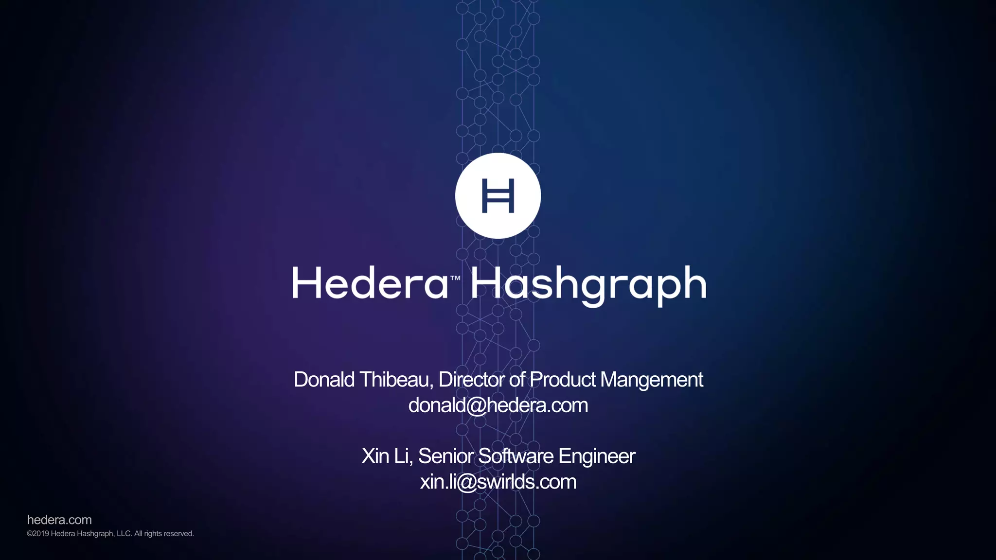 Using the Hedera Consensus Service with Hyperledger Fabric | PPT